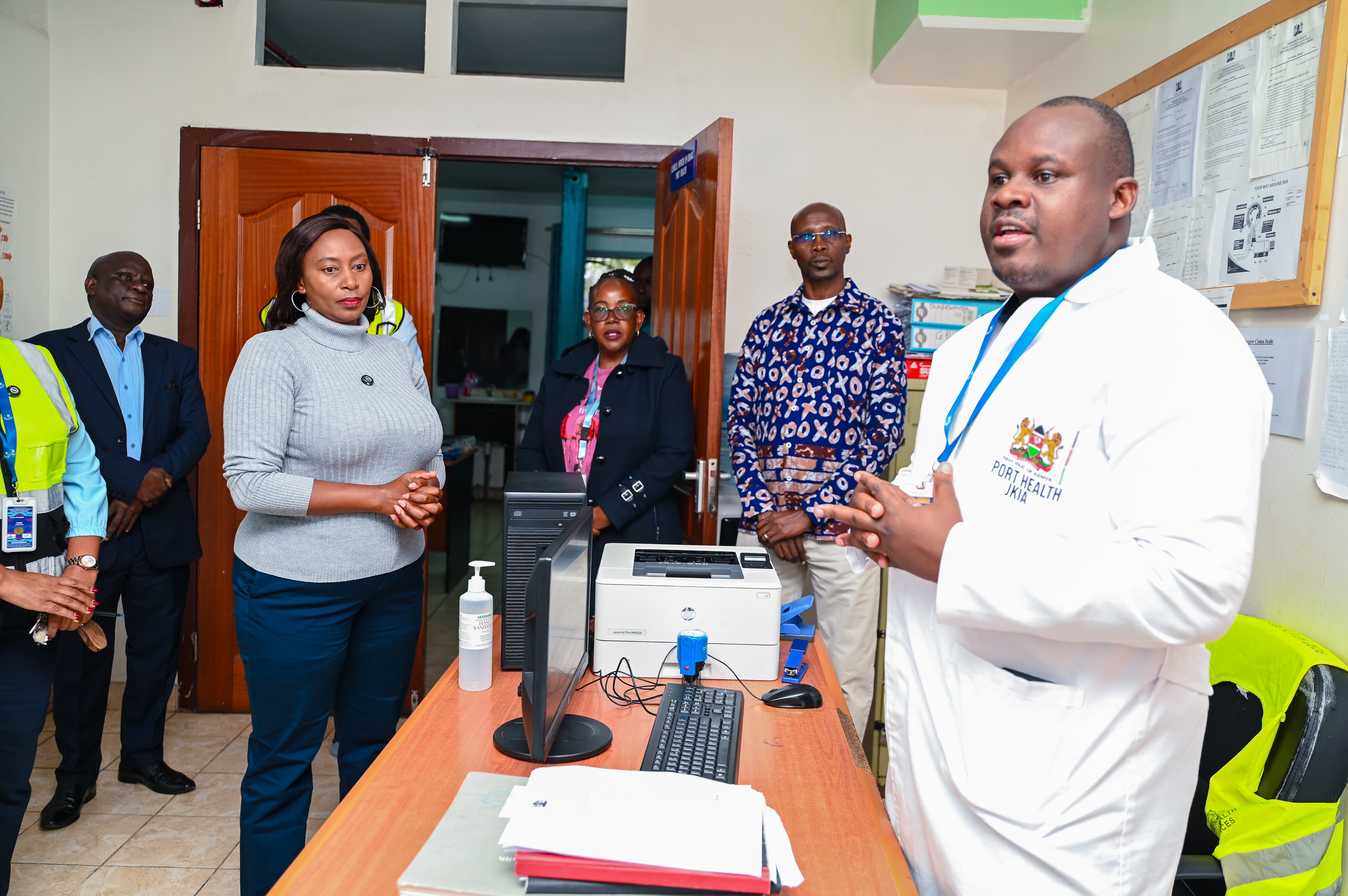 Kenya Strengthens Ebola Preparedness at JKIA as PS Mary Muthoni ...